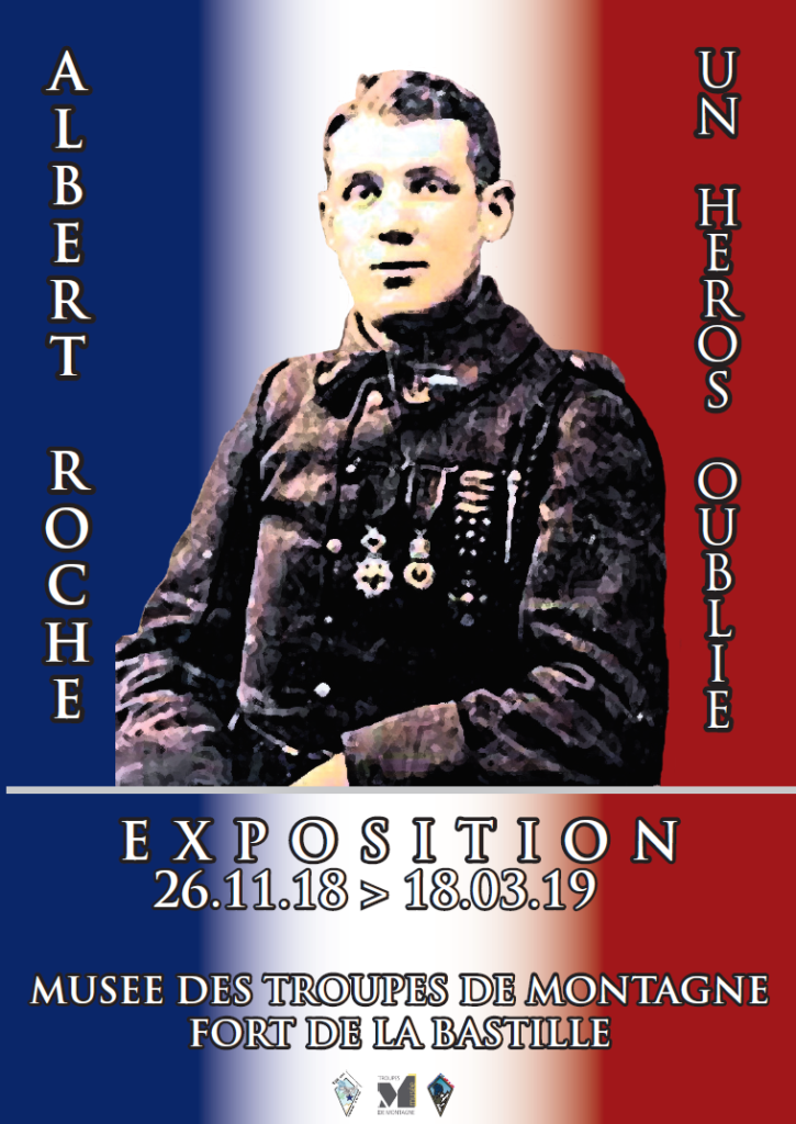 Affiche Albert Roche - Musée des Troupes de Montagne